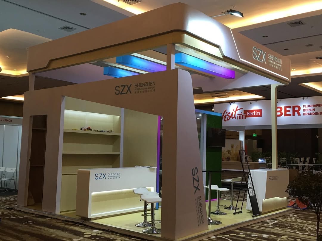 Shenzhen Airport booth project by Manila Exhibition