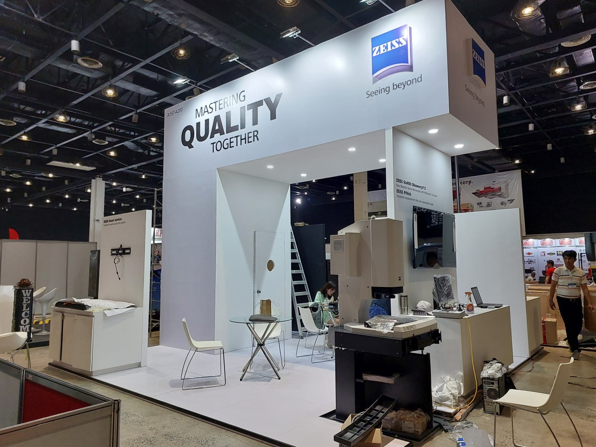 ZEISS exhibition booth project by Manila Exhibition